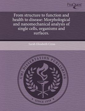 Libro from structure to function and health to disease: morphological ...