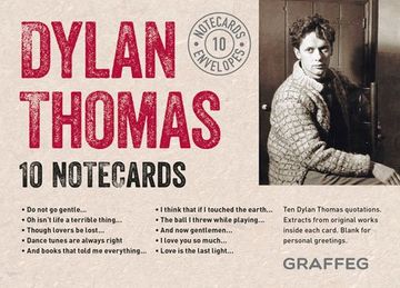 Libro Dylan Thomas Notecards (complete set): 10 cards and envelopes ...
