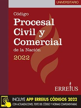 Libro Codigo Procesal Civil y Comercial de la Nacion 2022 [Incluye app ...