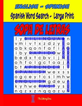 Libro Spanish Word Search Large Print: Sopa de Letras: Volume 1 (Word ...
