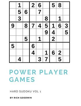 Libro Power Player Games Hard Sudoku vol 1 (en Inglés) De Rich Goodwin - Buscalibre