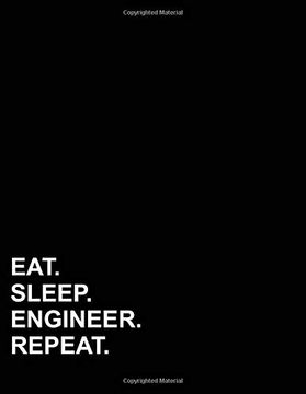 Libro Eat Sleep Engineer Repeat: Isometric Graph Paper Not: 1 Inch ...