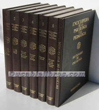 Libro enciclopedia de la psicologia y la pedagogia (7 vols.) (obra completa) De ives (direccion ...