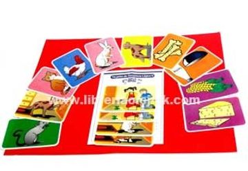 Libro tarjetas de secuencia logica (v) cuento infantil (16 tarjetas+ 1 ...
