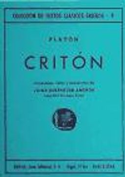 Libro critón De platon - Buscalibre