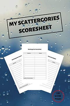 Libro My Scattergories Score Sheet De Ob Publishing - Buscalibre