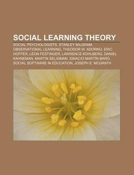 Libro social learning theory: social psychologists, stanley milgram ...