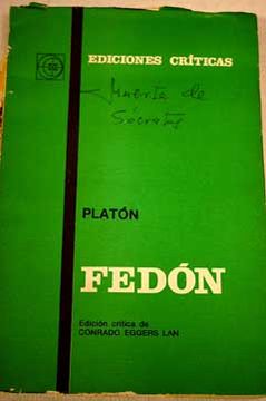 Libro el fedón de platon De eggers lan, conrado - Buscalibre Chile