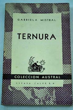 Libro ternura De gabriela mistral - Buscalibre