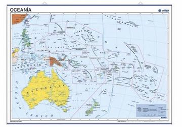 Libro Ocean’a , pol’tico: Mapas Póster (Cartografía) De Edigol ...