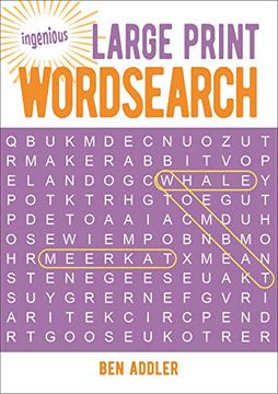 Libro Large Print Wordsearch: 1 (Ingenious Puzzles & Dot-To-Dots) De ...