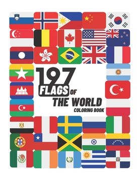 Libro 197 Flags Of The World Coloring Book: A Great Geography Gift For ...