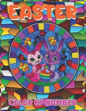 Libro Easter Color By Number: A Easter Coloring Activity Book With ...
