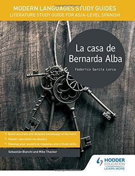 Libro Modern Languages Study Guides: La casa de Bernarda Alba ...