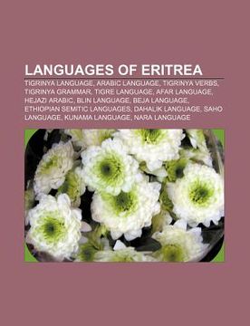 Libro languages of eritrea: tigrinya language, arabic language ...