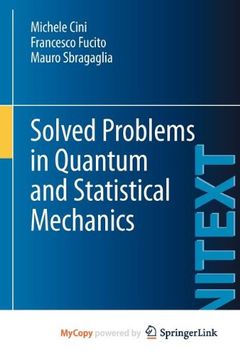 Libro Solved Problems in Quantum and Statistical Mechanics (en Inglés) De Michele Cini ...