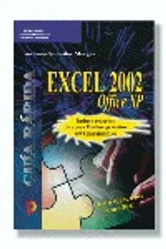 Libro guía rápida. excel 2002 office xp De a. gonzález mangas - Buscalibre