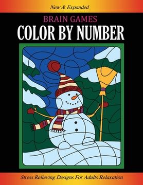 Libro Brain Games Color By Number: Stress Relieving Designs for Adults ...