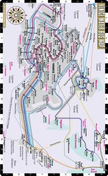 Libro streetwise venice water bus map - laminated water bus map of ...