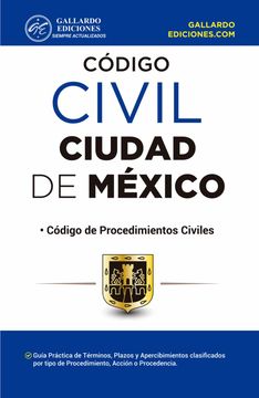 Libro Código Civil Ciudad de México 2022 De H.Congreso De La Ciudad De ...