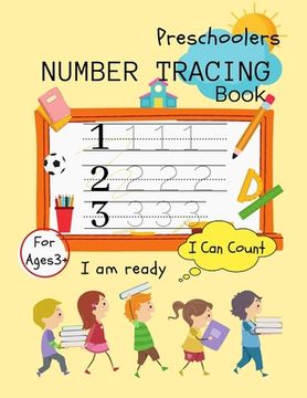 Libro Number Tracing Book Preschoolers: Trace Numbers Practice Workbook ...