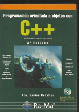Libro Programación orientada a objetos con C++, 3ª edición. De Fco ...