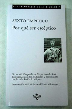 Libro por qué ser escéptico; textos del compendio de escepticismo de ...