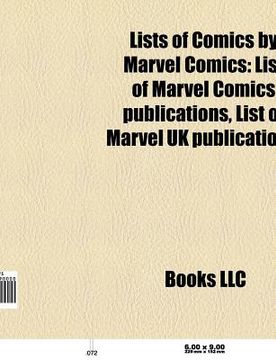 Libro lists of comics by marvel comics: list of marvel comics ...