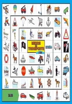 Libro Medios De Transporte (juego de tablero para desarrollar ...