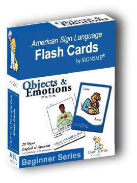 Libro american sign language flashcards,objects & emotions, sign2me ...