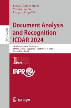 Libro Document Analysis and Recognition - Icdar 2024: 18Th ...