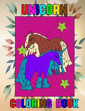 Libro Unicorn Coloring Book: Easy Techniques and Step-By-Step Coloring ...