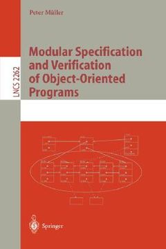 Libro modular specification and verification of object-oriented programs (en Inglés) De Müller ...