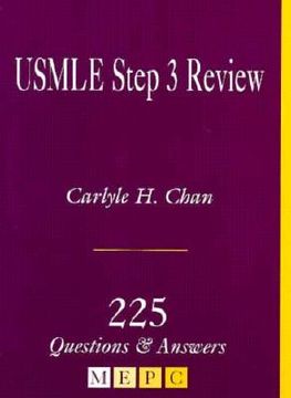 Comprar mepc: usmle step 3 review De chan, carlyle - Buscalibre