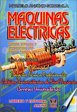 Libro Maquinas Electricas Nivel Inicial De Antonio Sobrevila Marcelo - Buscalibre