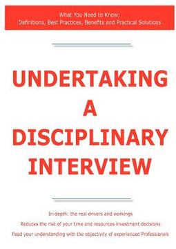 Libro undertaking a disciplinary interview - what you need to know ...