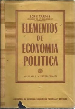 Libro Elementos De Economía Política. Introducción A La Teoría Del ...