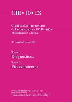Libro Clasificación Internacional de Enfermedades. 10ª Revisión. Cie-10-Es, Varios Autores, ISBN ...