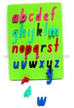 Comprar Abecedario De Minusculas (caucho espuma) (23x 31 cms.) De Didacticos Pinocho - Buscalibre