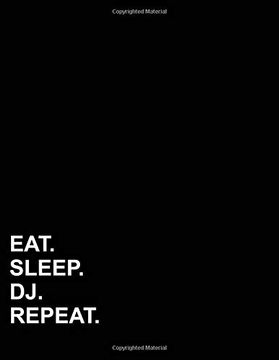 Libro Eat Sleep dj Repeat: Isometric Graph Paper Not: 1 Inch ...