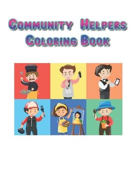 Libro Community Helpers Coloring Book: Community Helpers Books For ...