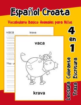 Libro Español Croata Vocabulario Basico Animales Para Niños ...