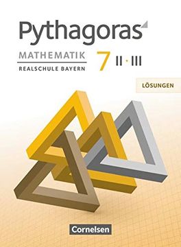Libro Pythagoras 7. Jahrgangsstufe (Wpf Ii/Iii) - Lösungen zum ...