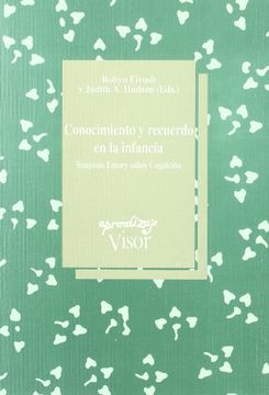 Libro Conocimiento y recuerdo en la infancia De Robyn Fivush ...