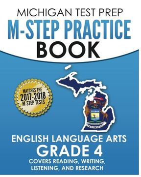 Libro MICHIGAN TEST PREP M-STEP Practice Book English Language Arts ...