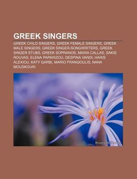 Libro greek singers: greek child singers, greek female singers, greek ...