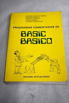 Libro Programas Comentados de Basic Basico De Ricardo ... [Et Aguado ...