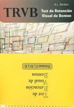 Libro Trvb. Test De Retencion Visual De Benton (juego completo) De ...