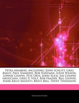 Libro articles on petra members, including: john schlitt, greg bailey ...