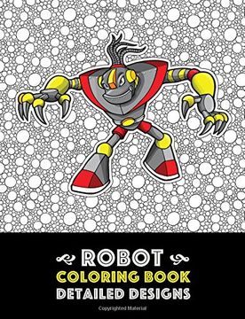 Libro Robot Coloring Book: Detailed Designs: Advanced Coloring Pages ...